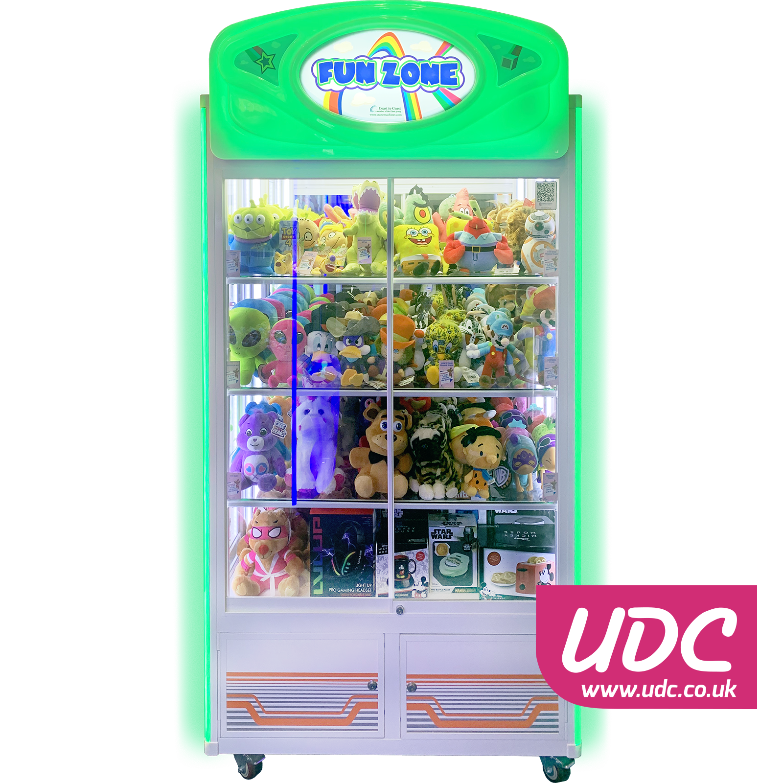 48" LED Prize Wall Showcase