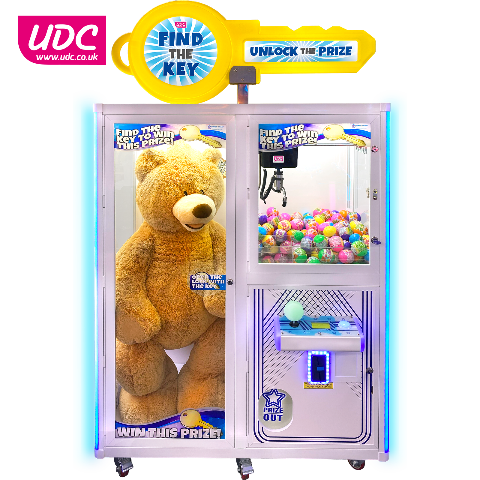 Unlock The Prize - Crane & Prize Game