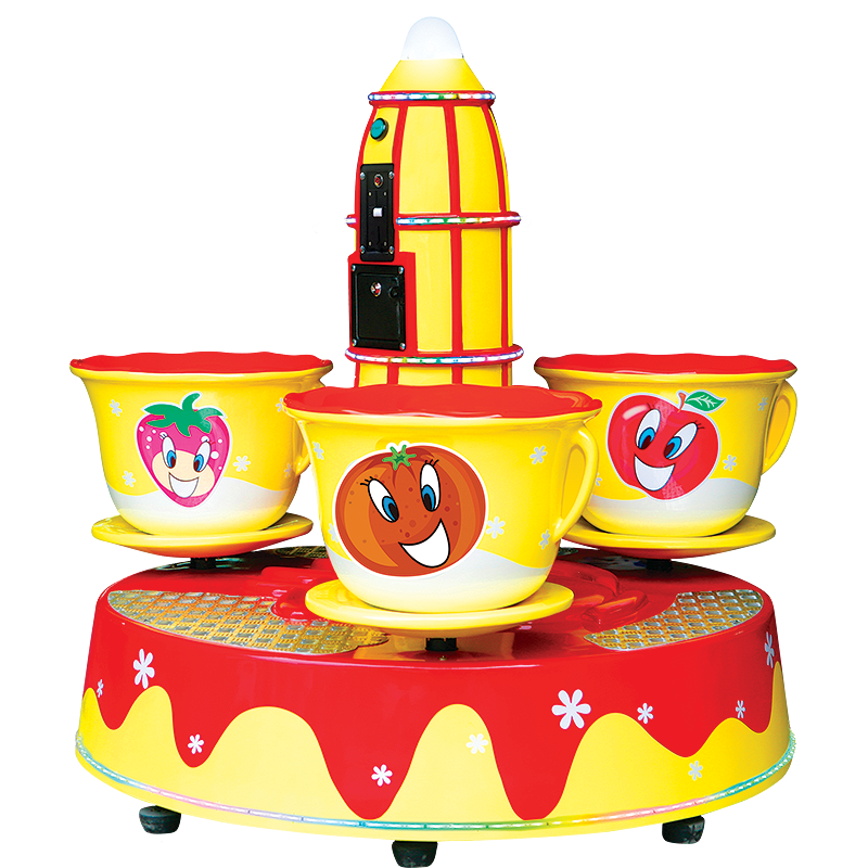 Sweet Cup Carousel Kiddie Ride