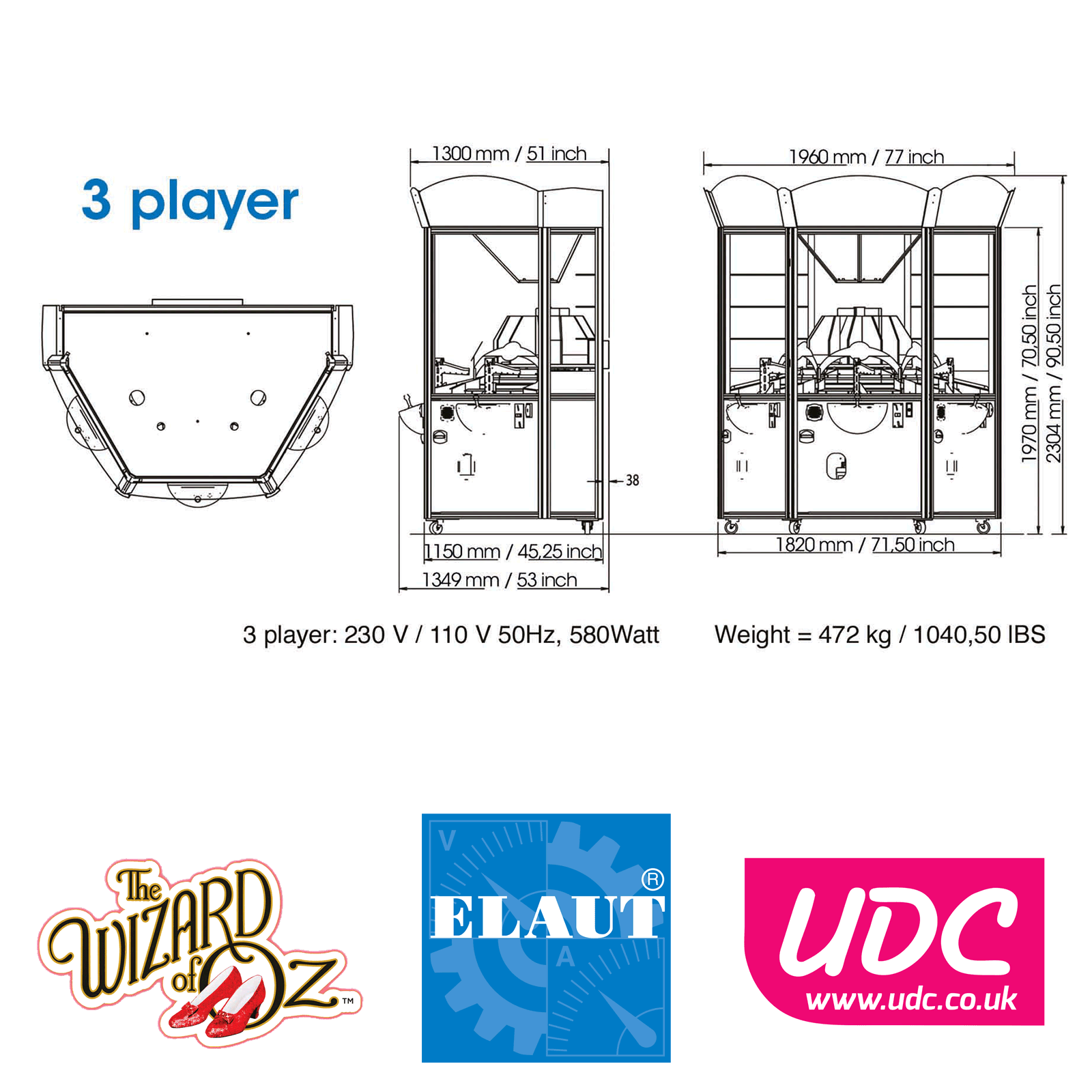 Wizard of Oz 3 Player Pusher