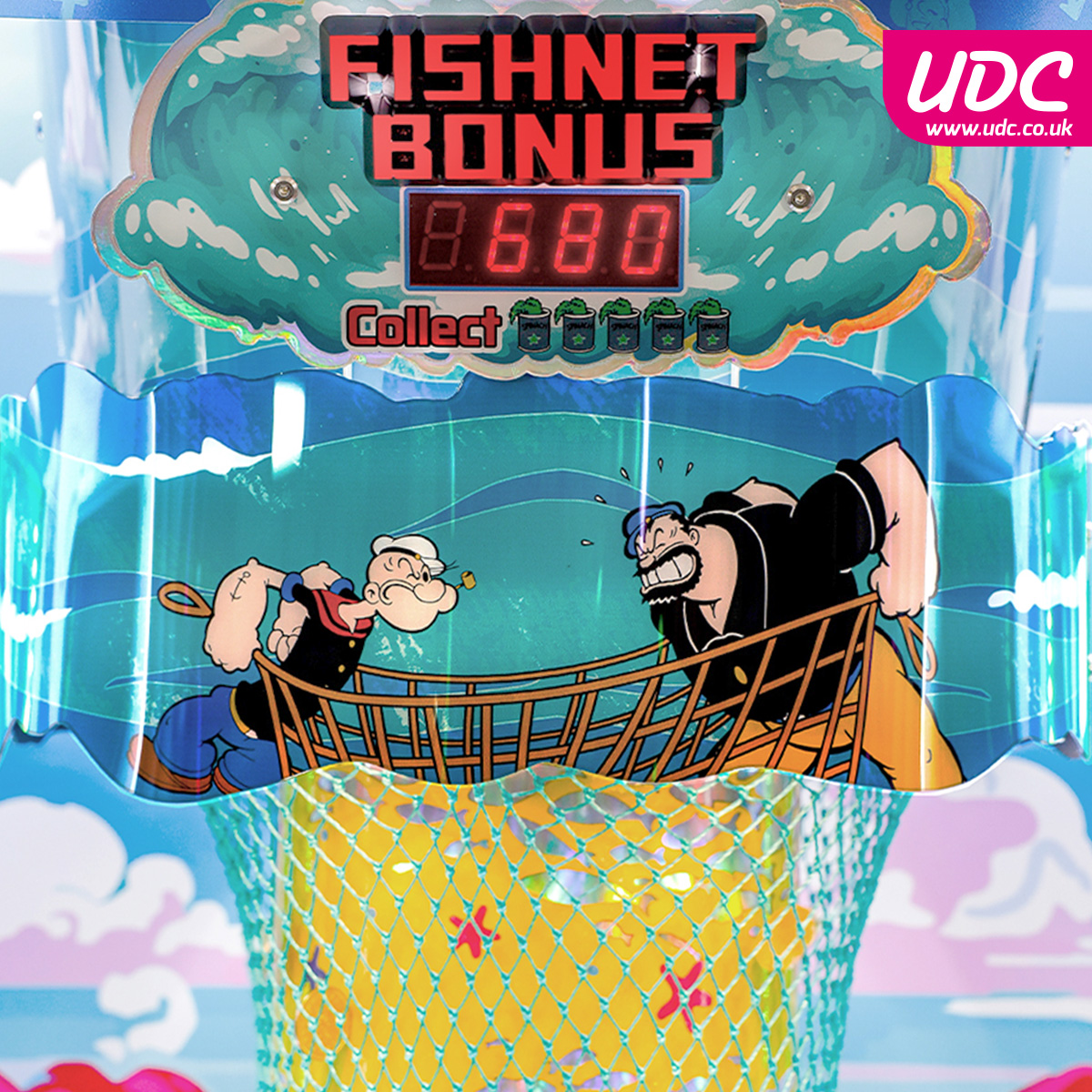 Popeye Dizzy Divers - 2 Player