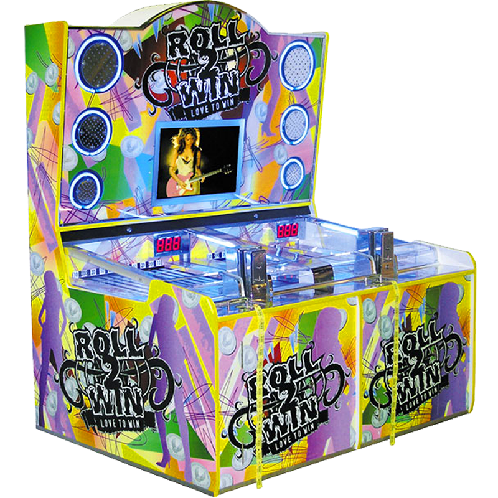 Roll 2 Win, 2 Player, Ticket Redemption Game
